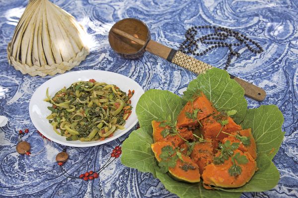 Comida Da Cultura Aborigine Pintura De Pontos Aborígines Intrincada
